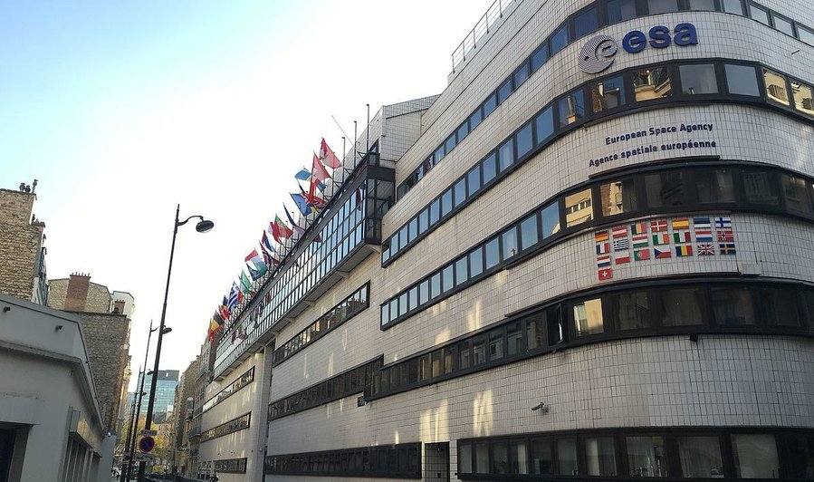 le siège parisien de l agence spatiale européenne l esa